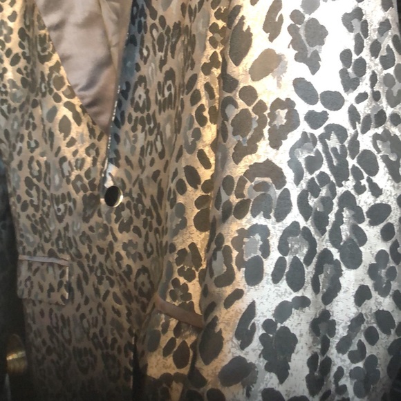 SHEIN | Suits & Blazers | Mens Medium Cheetah Suitsports Jacket Worn ...